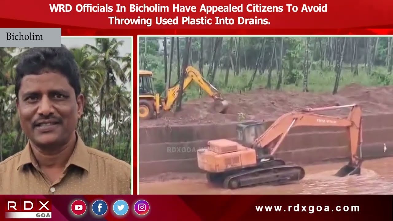 WRD Officials In Bicholim Have Appealed Citizens To Avoid Throwing Used ...