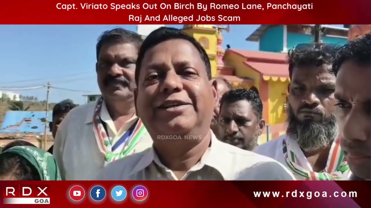 Capt. Viriato Speaks Out On Birch By Romeo Lane, Panchayati Raj And ...